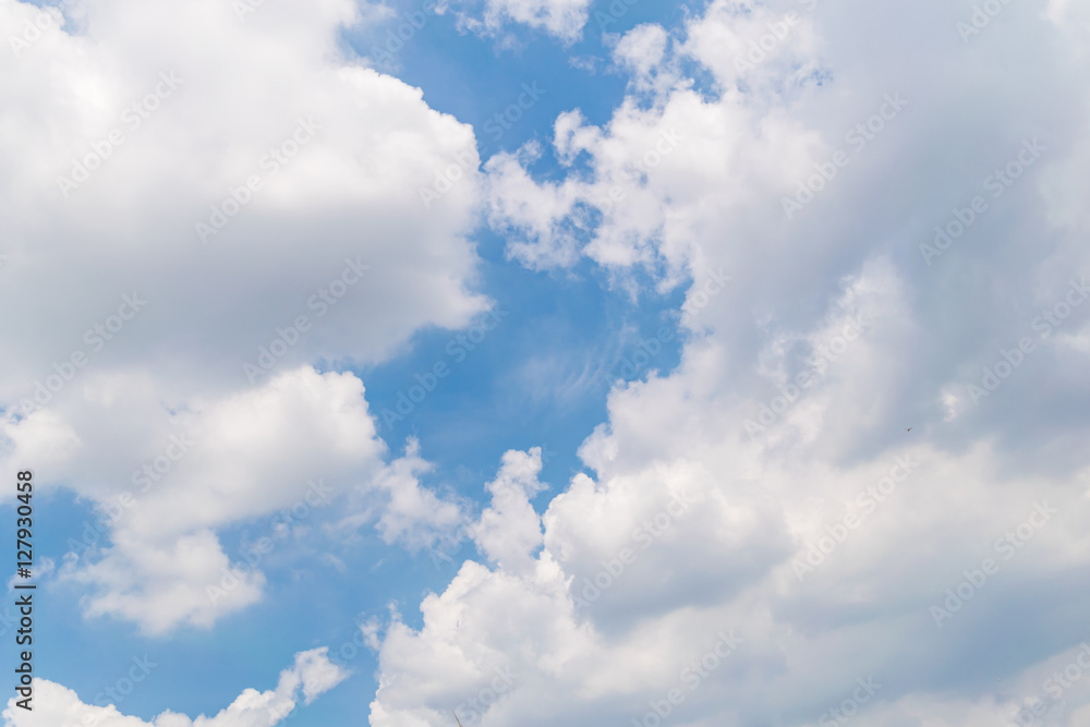 Cloudy blue sky texture and background Stock Photo | Adobe Stock