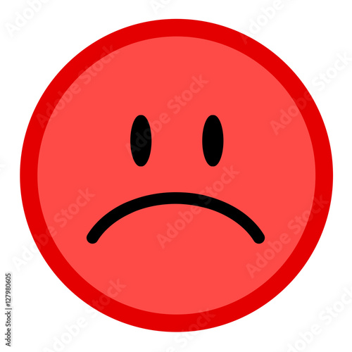 Smiley Rot Illustration Stock | Adobe Stock