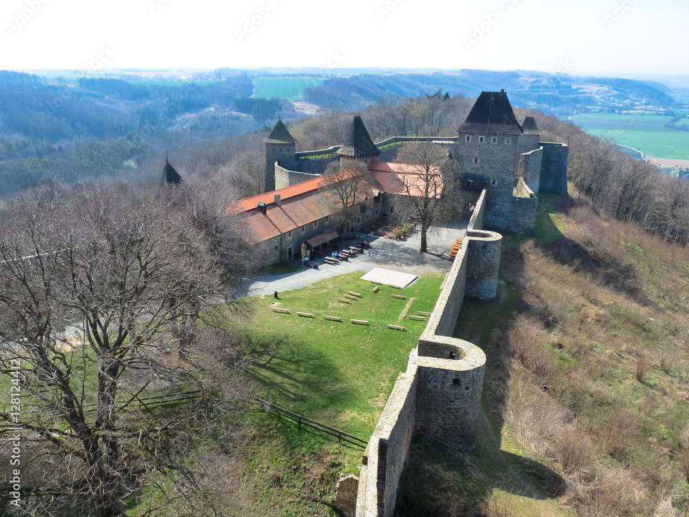 Helfstyn castle is one of the largest castles in terms of area in the ...