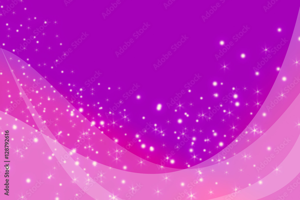 Ilustración de Stock Mauve sparkle wave | Adobe Stock