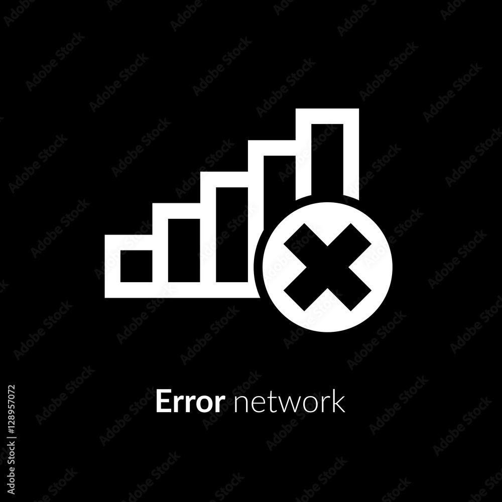 Error, wrong, incorrect, lost, disconnect, bad antenna, not available ...