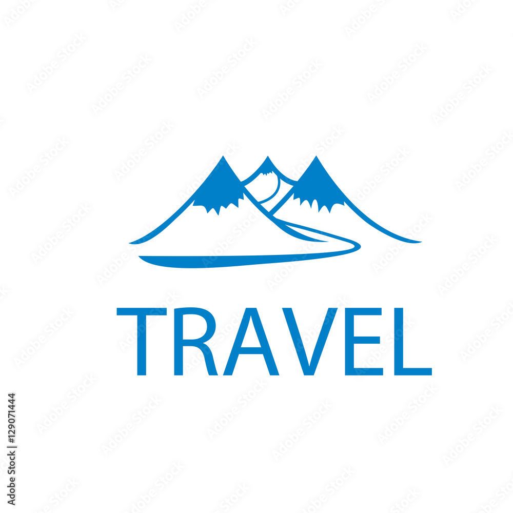 Vector logo travel Stock Vector | Adobe Stock