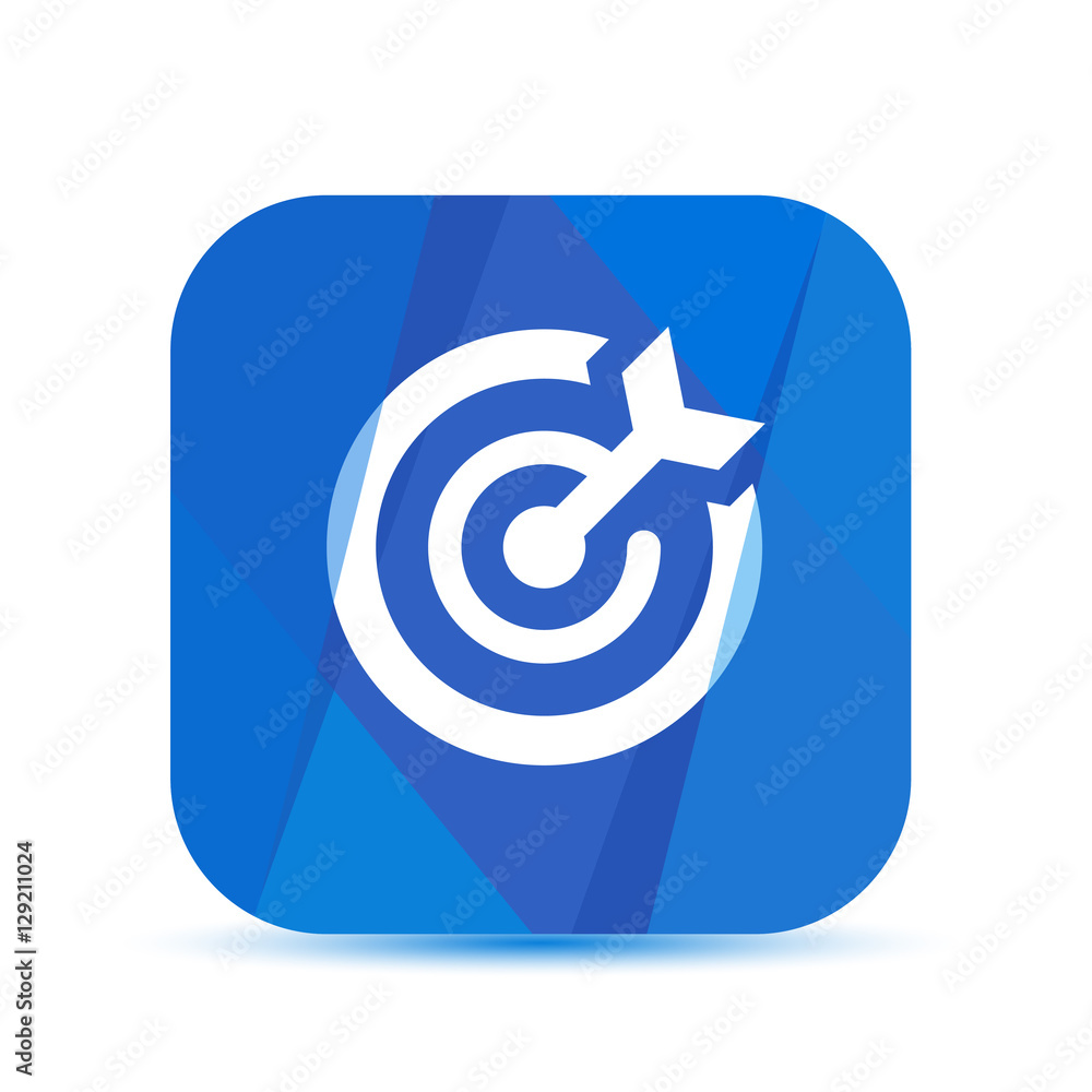 Geometric App Icon Stock Vector | Adobe Stock