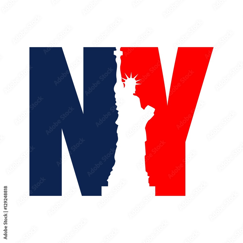 nyc logo vector. Stock Vector | Adobe Stock