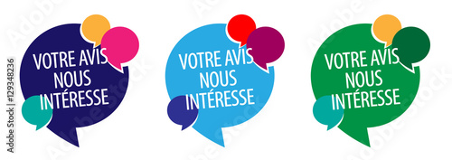 Votre avis nous intéresse - Acheter ce vecteur libre de droit et ...