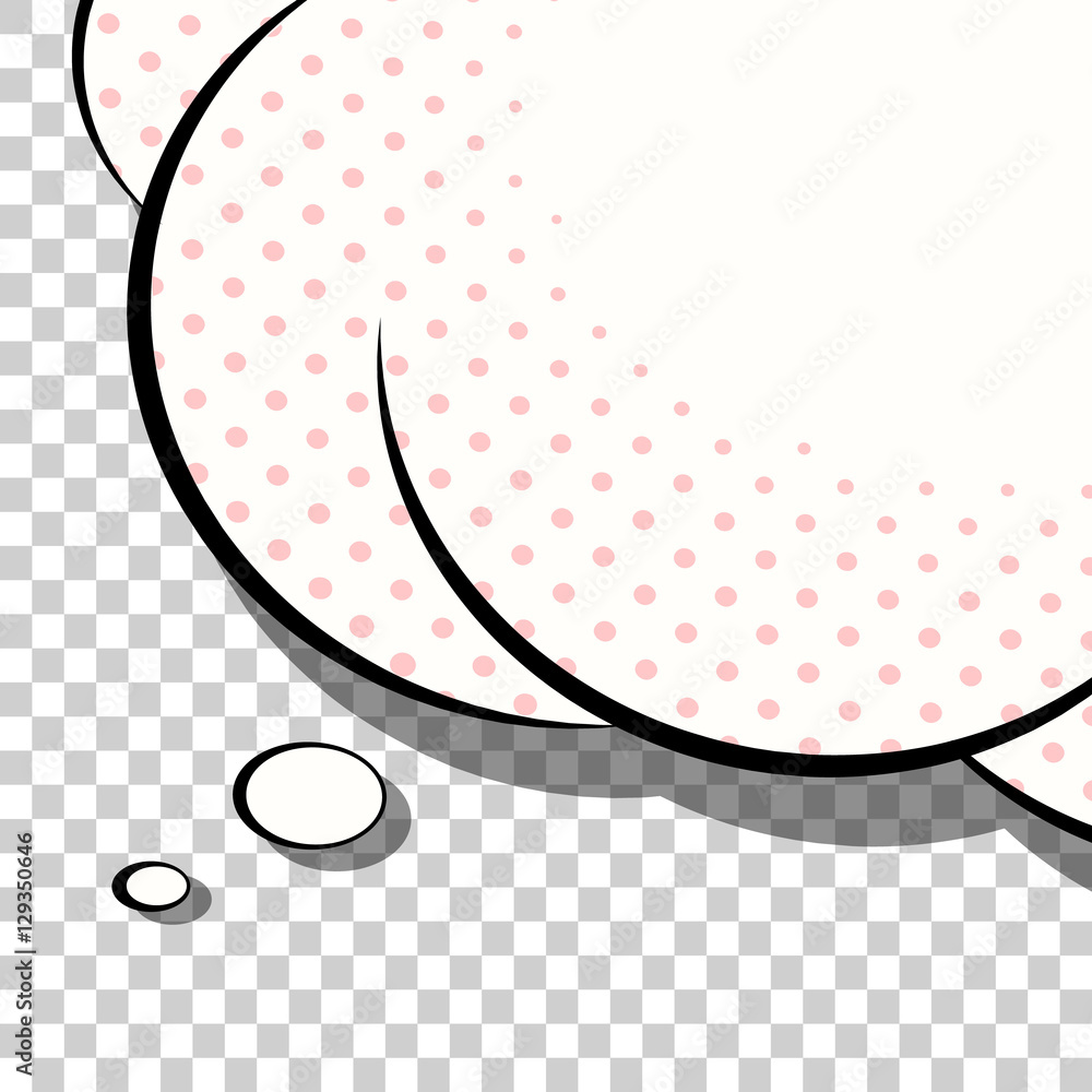 Transparent template. Boom comic book explosion Stock Vector | Adobe Stock