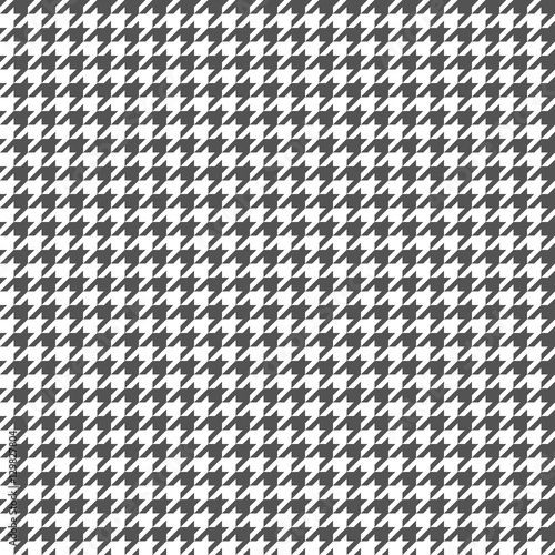 Seamless houndstooth pattern. Vector image. Stock Vector | Adobe Stock