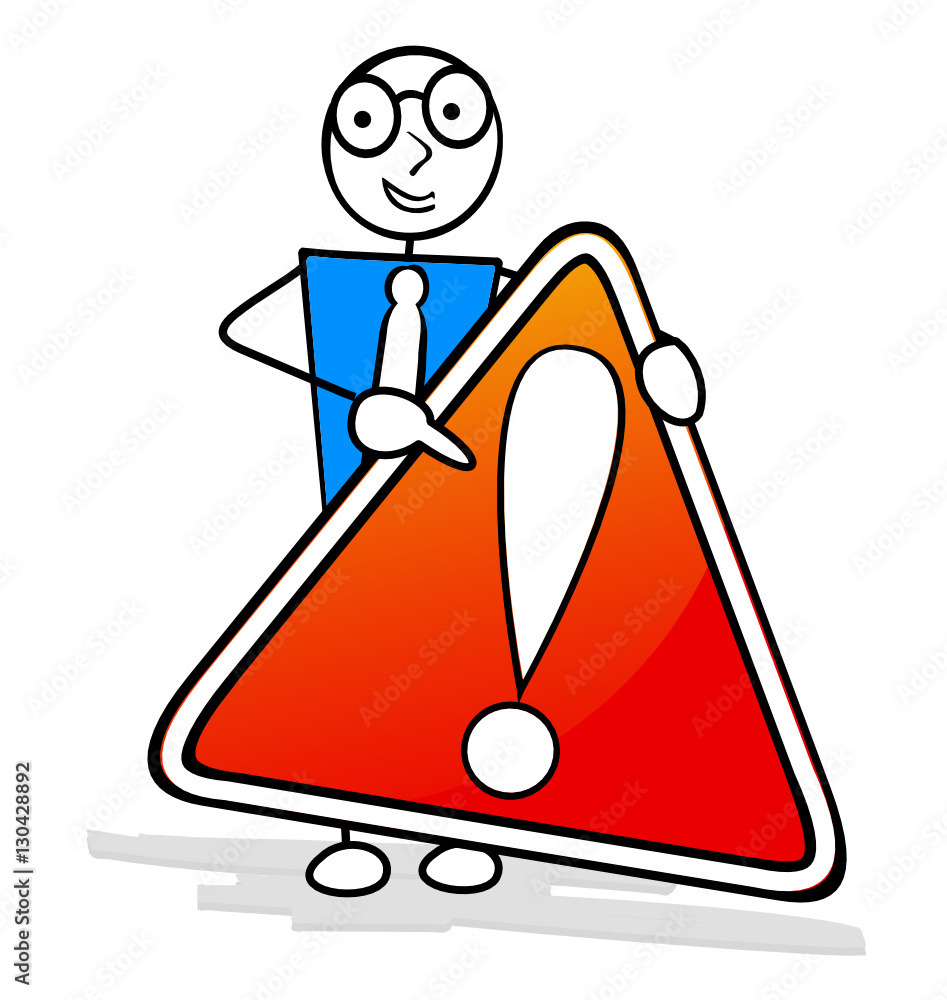 attention important illustration Stock Vector | Adobe Stock