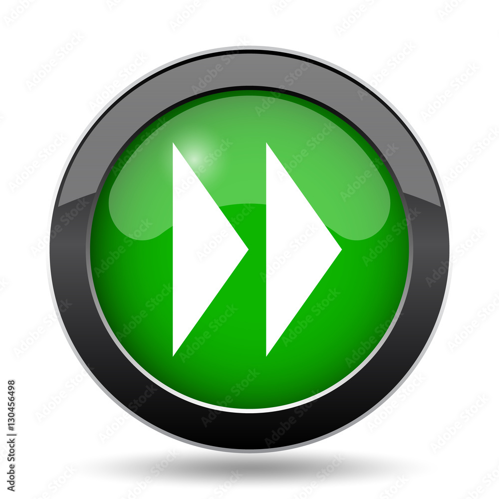 Fast forward sign icon Stock Illustration | Adobe Stock