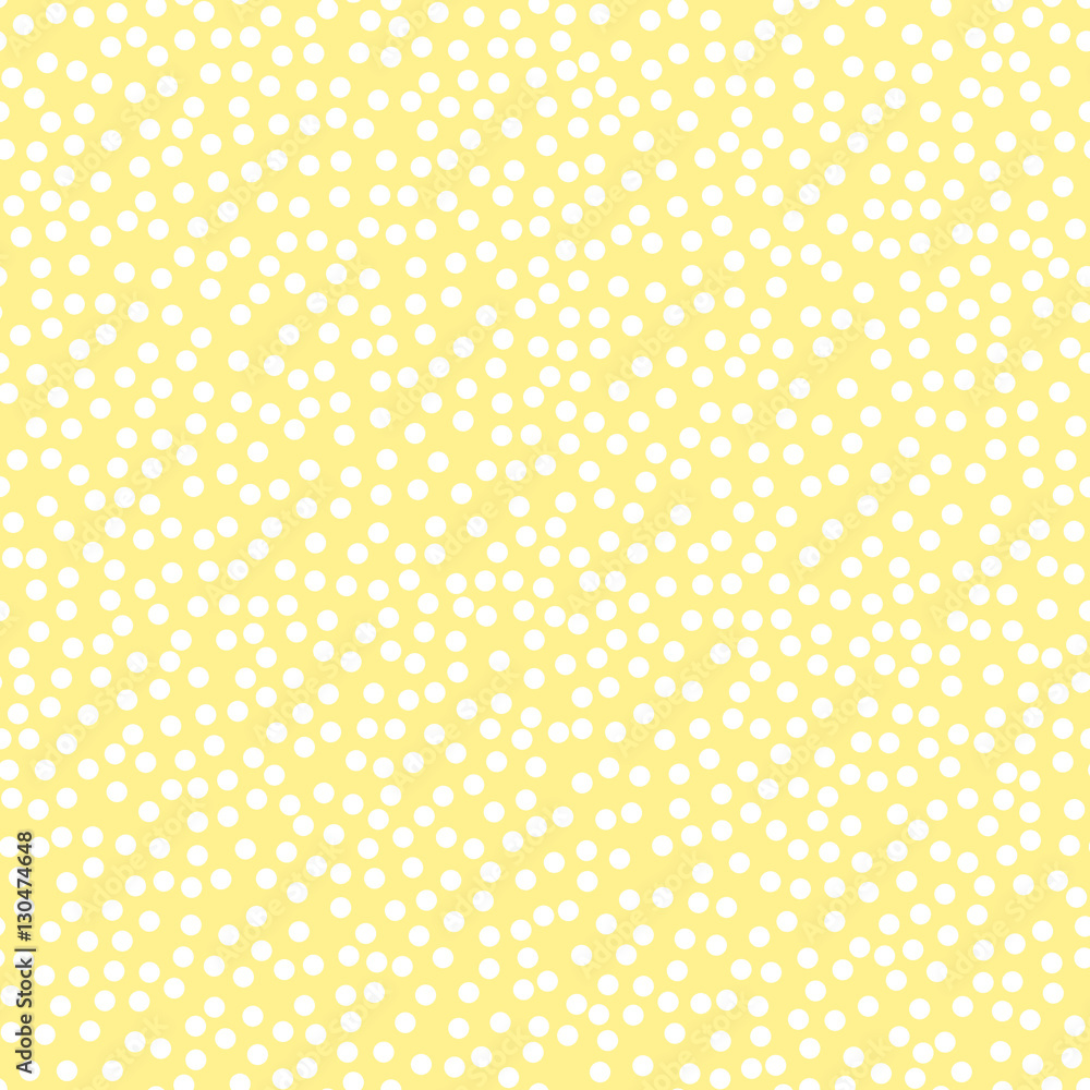 Yellow Polka Dots Wallpaper
