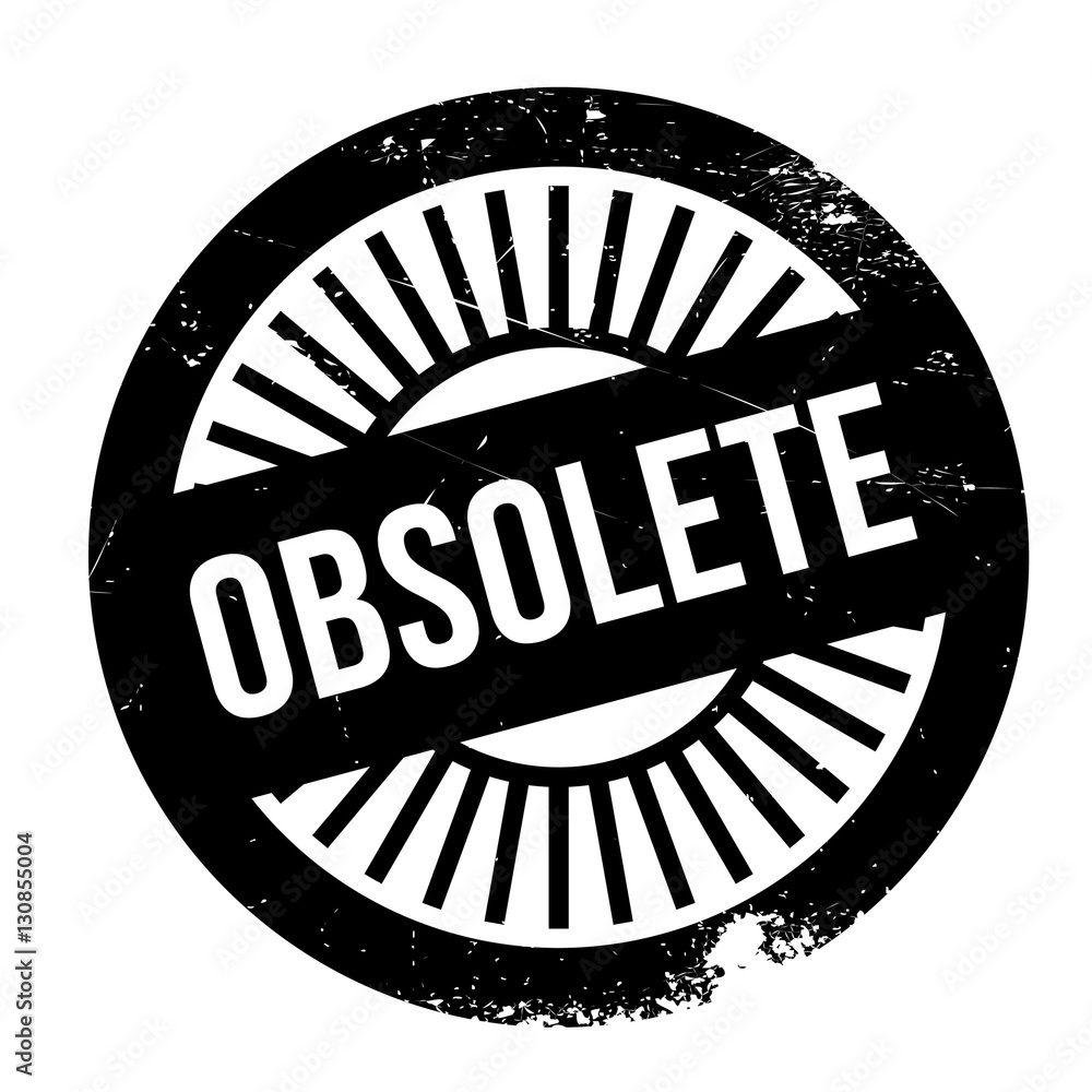 Obsolete stamp. Grunge design with dust scratches. Effects can be ...