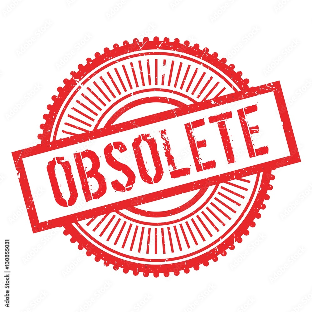 Obsolete stamp. Grunge design with dust scratches. Effects can be ...