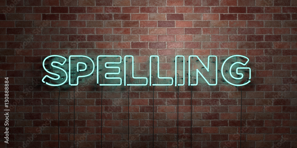spelling banner
