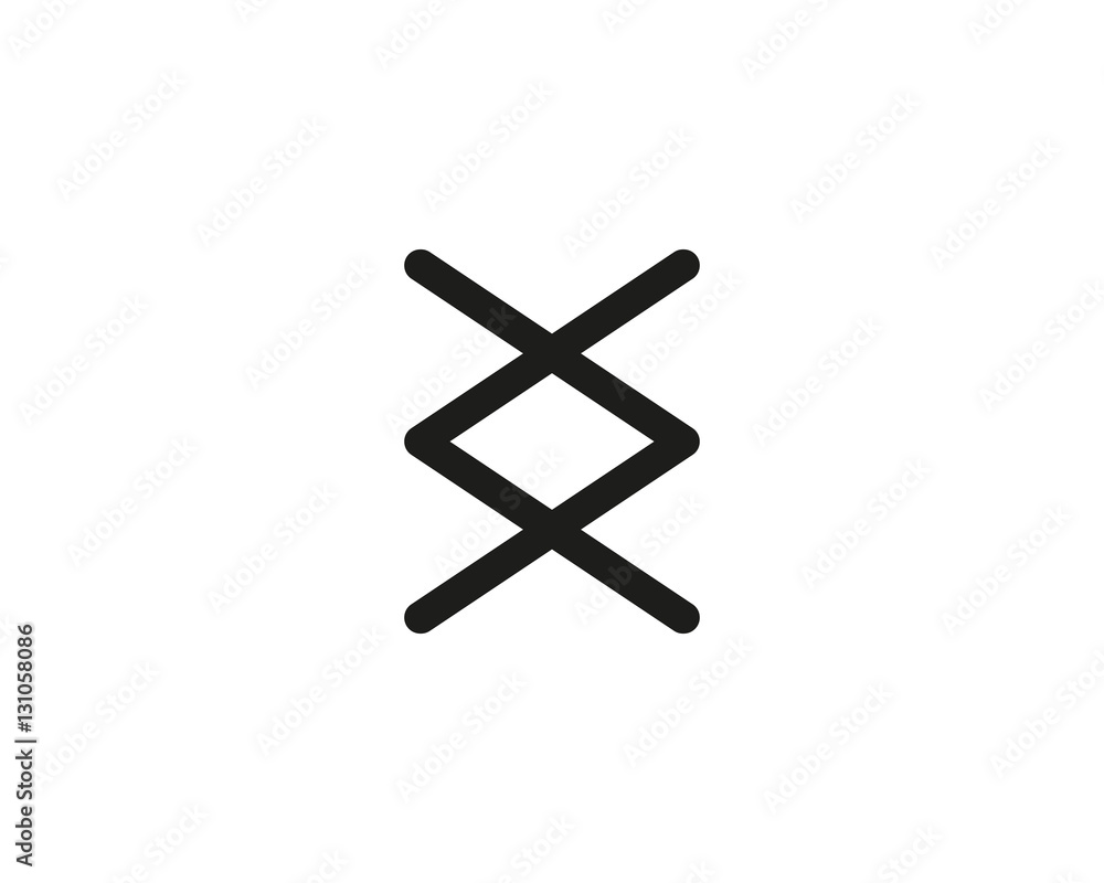 double x letter line logo template Stock Vector | Adobe Stock