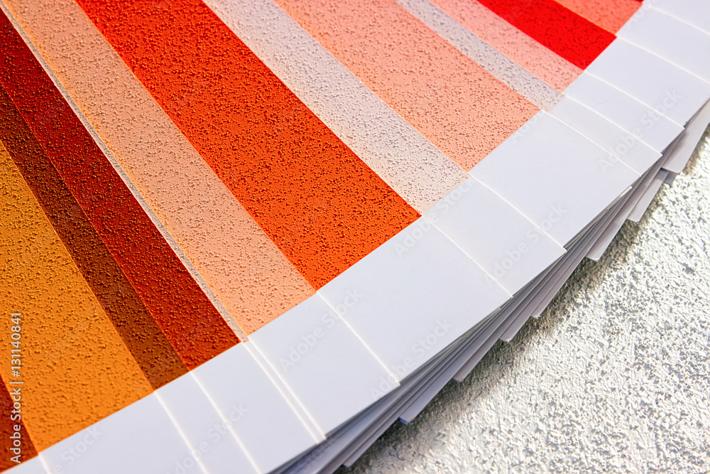 Sample Colors Catalog. Color Palette Guide Stock Photo | Adobe Stock