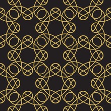 Gold Flourish Pattern Background Free Stock Photo - Public Domain Pictures