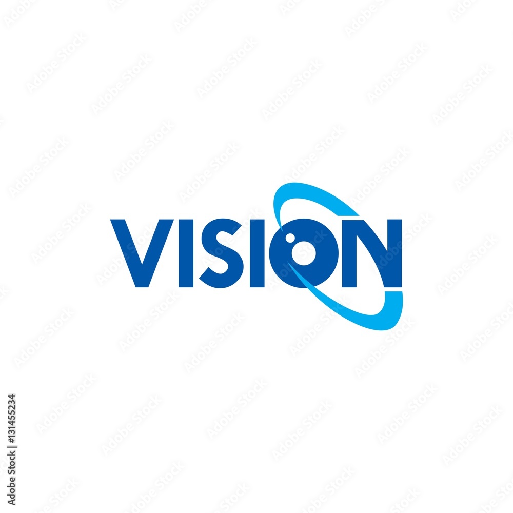 vision logo template logo vector Stock Vector | Adobe Stock