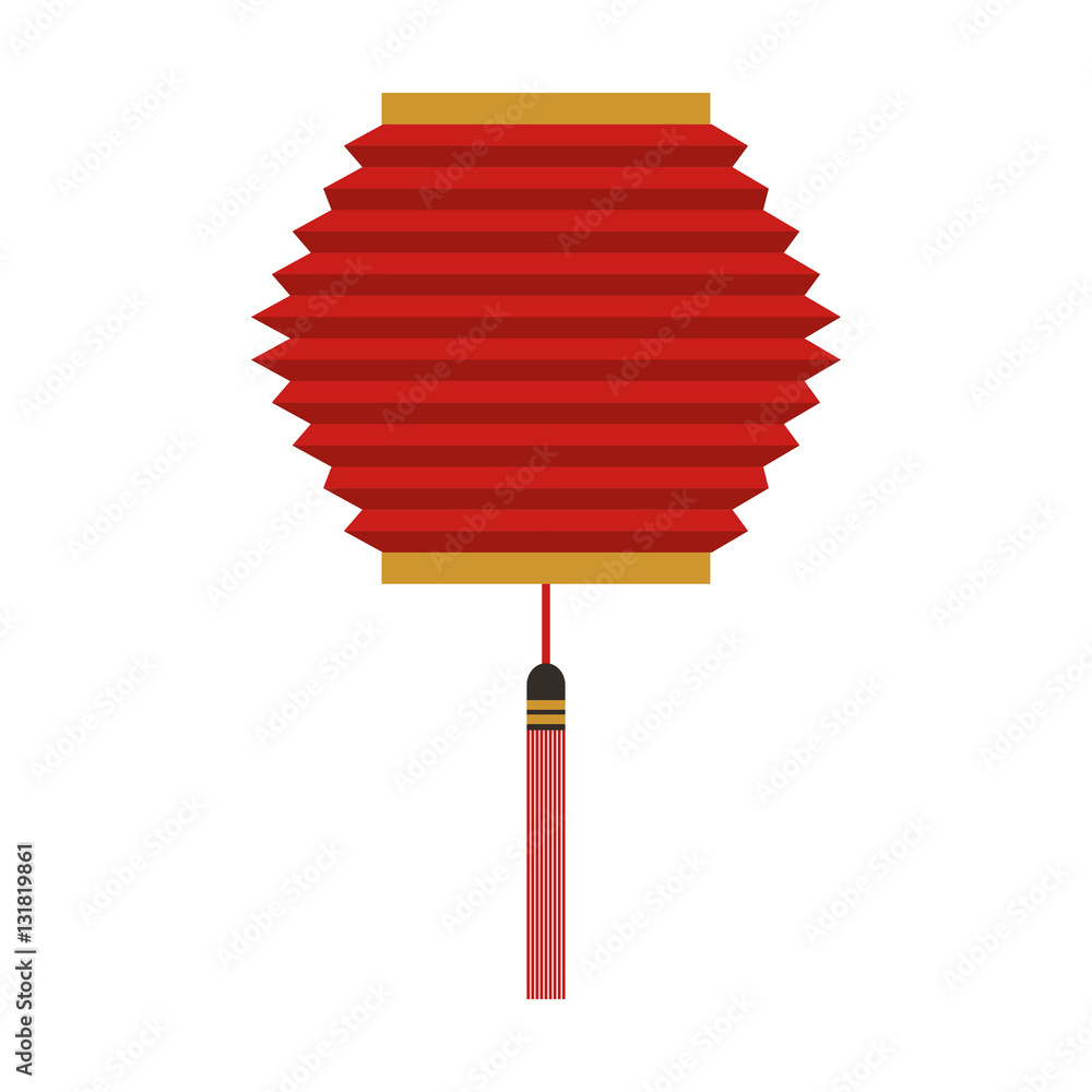 traditional japanese lamp icon vector illustration design Stock Vector ...