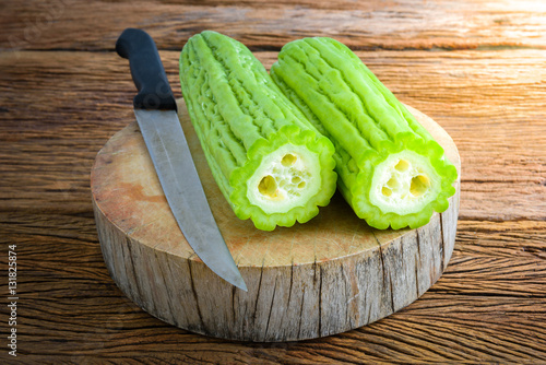 Chinese Bitter Gourd Stock Photo | Adobe Stock