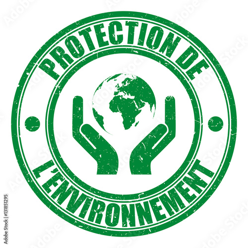 Logo protection de l'environnement. Stock Vector | Adobe Stock