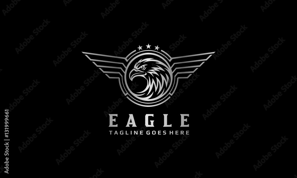 Eagle Logo Stock Vector | Adobe Stock