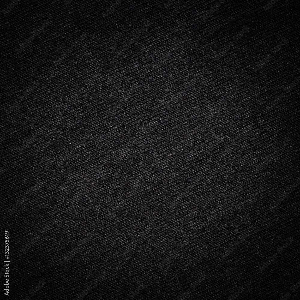 Stock-Foto „Black color t-shirt texture“ | Adobe Stock