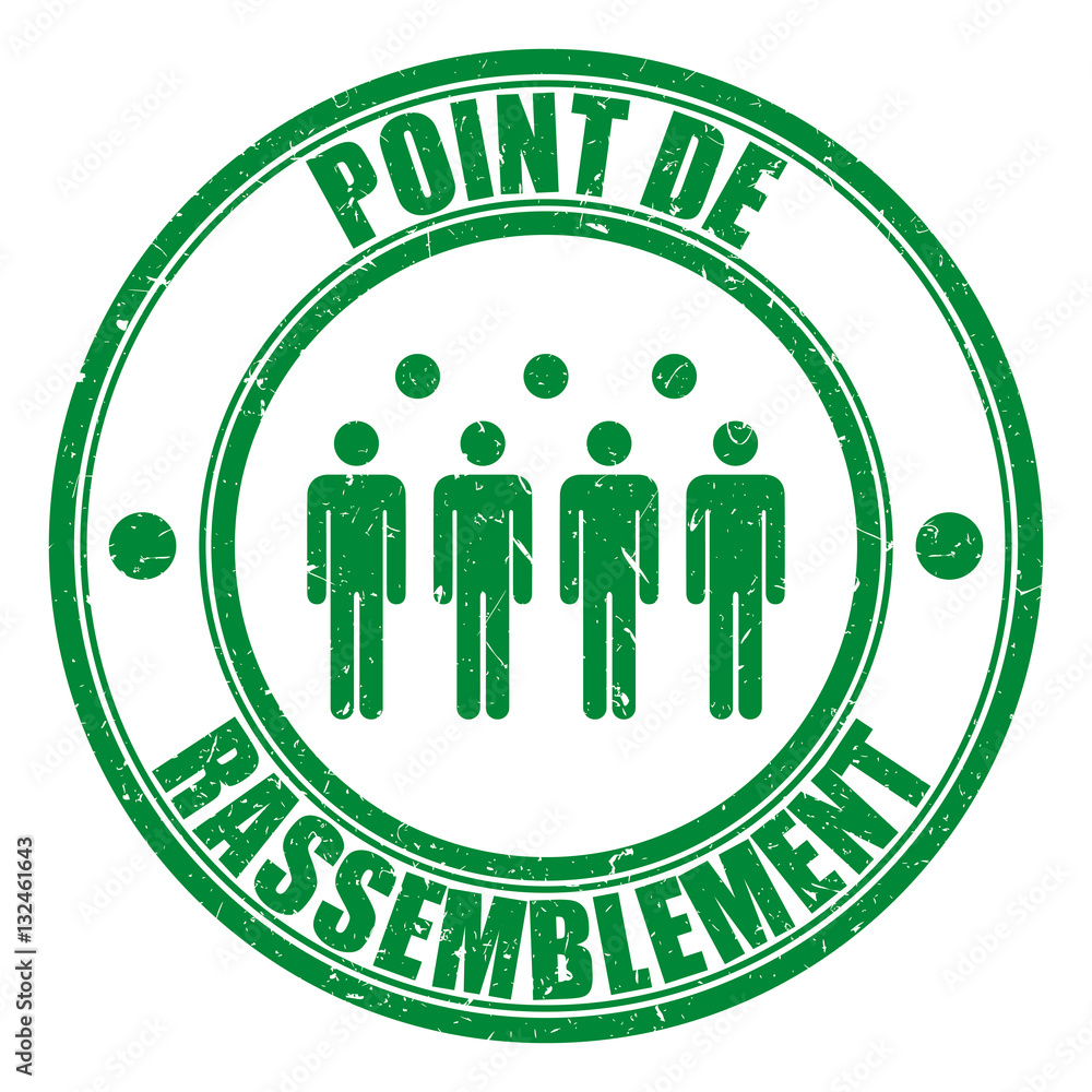 Logo point de rassemblement. Stock Vector | Adobe Stock