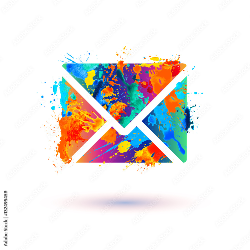 Envelope icon. Message sign Stock Vector | Adobe Stock