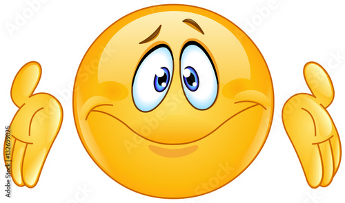 dont know emoticon Stock-Vektorgrafik | Adobe Stock