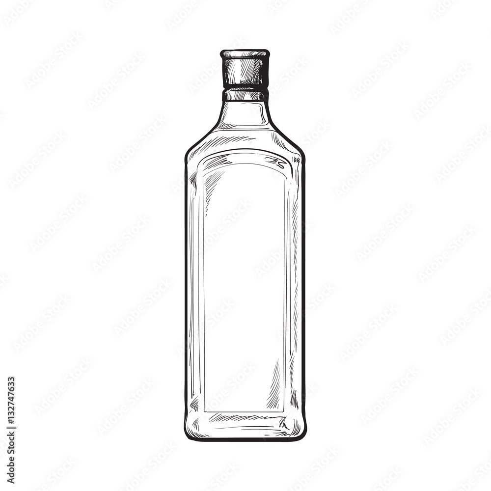 How To Draw A Realistic Glass Bottle How To Draw A Realistic Glass Bottle