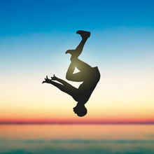 Somersault In The Air Free Stock Photo - Public Domain Pictures