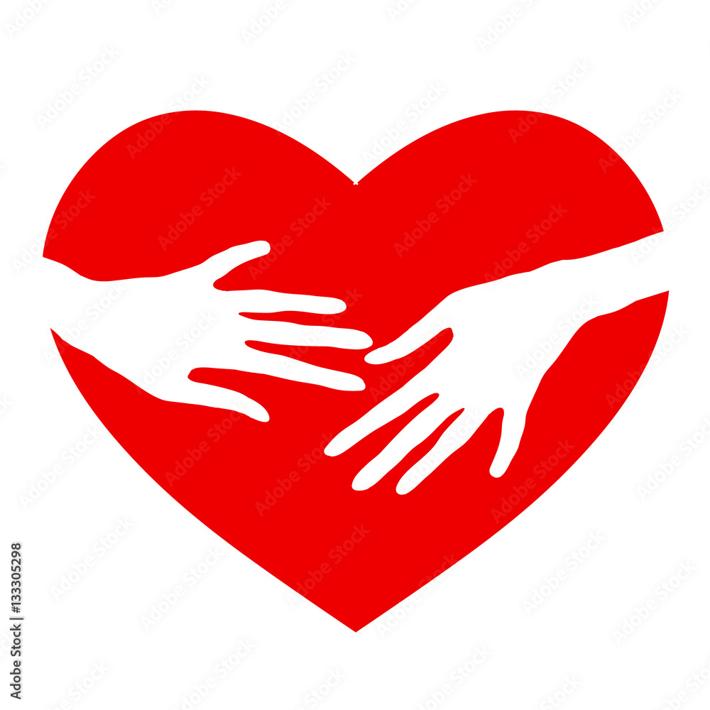 Gentle touch. Stock Vector | Adobe Stock