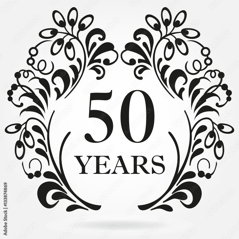 50th Anniversary Border Clip Art Free
