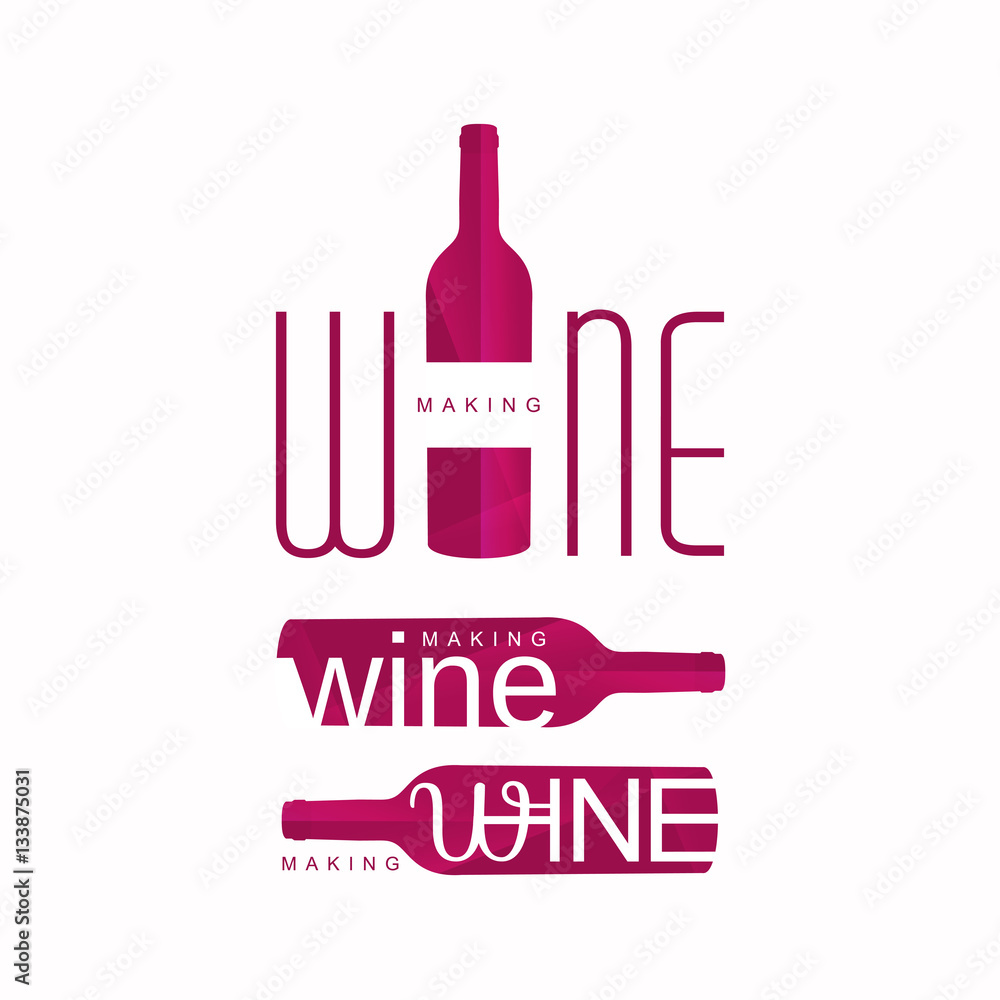 wine tasting logo vector Stock Vector | Adobe Stock