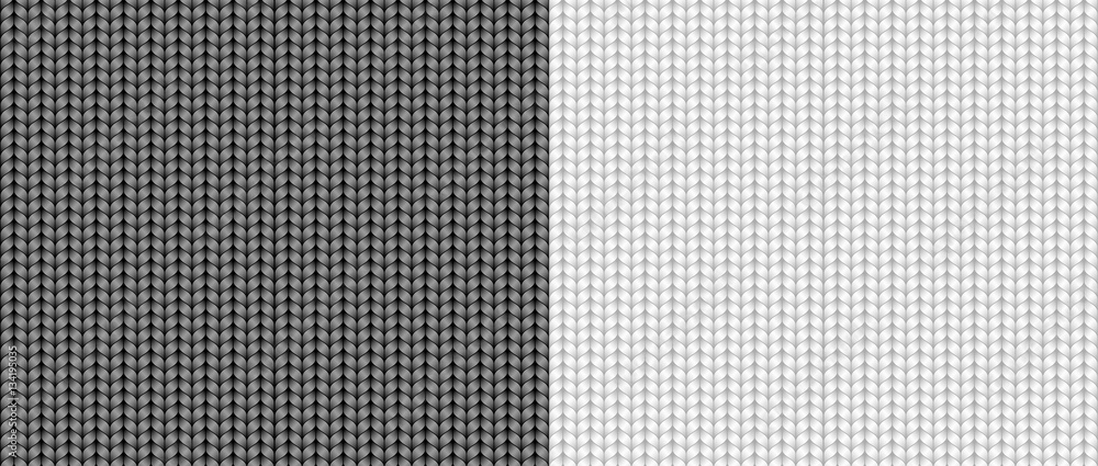 Knitted woolen texture. Seamless texture. Stock Vector | Adobe Stock