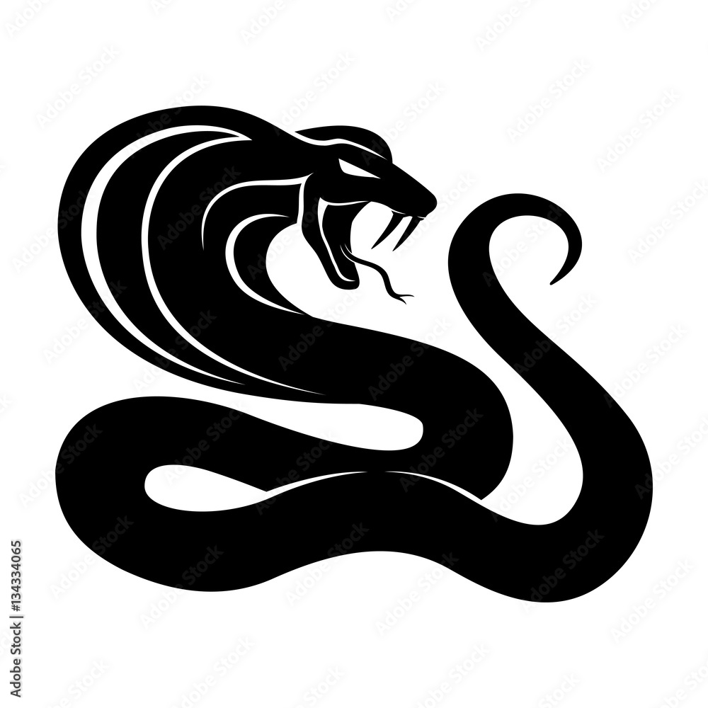 Cobra sign. Stock Vector | Adobe Stock