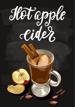 Apple Cider Autumn Poster Free Stock Photo - Public Domain Pictures