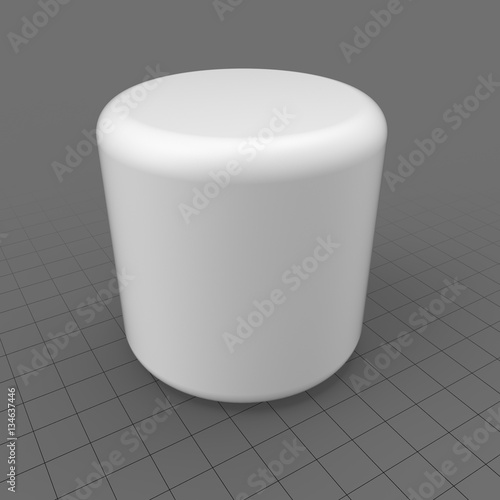 Rounded Cylinder. Buy this stock 3d asset and explore similar assets at ...