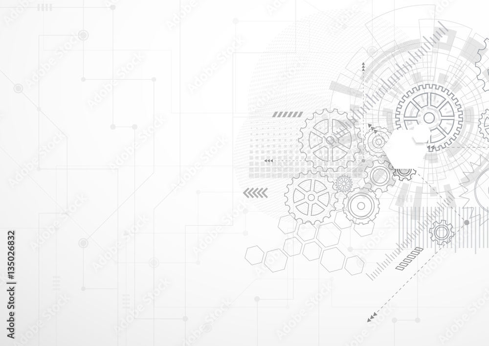 Abstract technology background Stock Vector | Adobe Stock