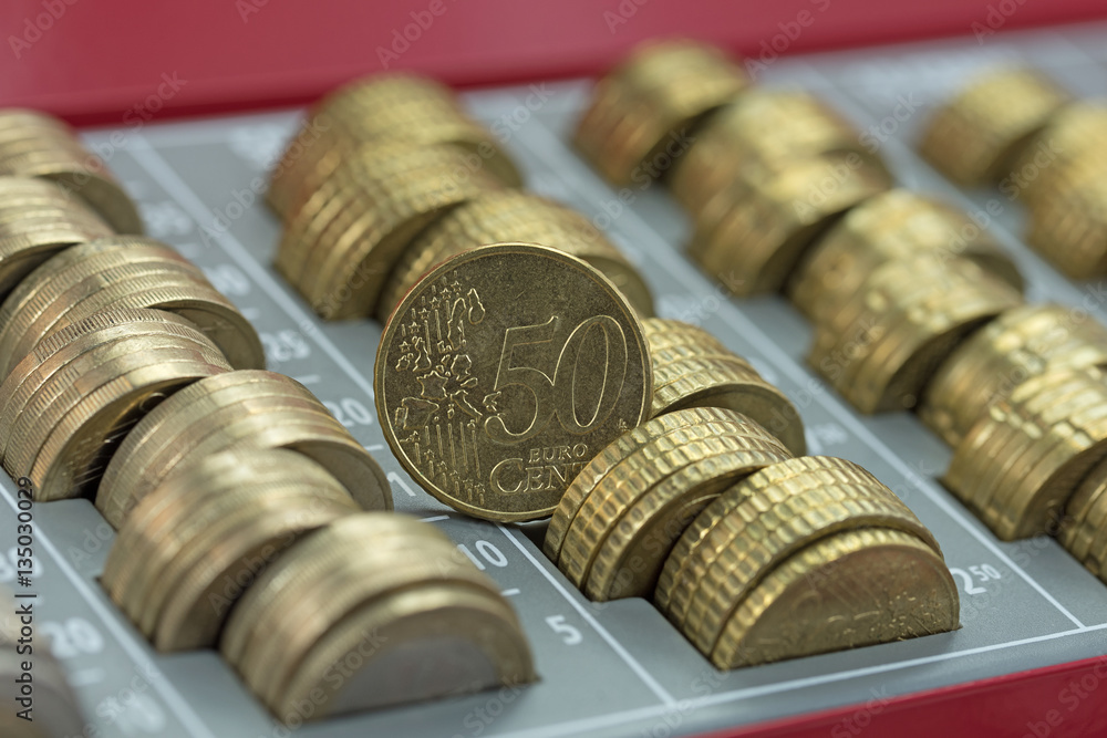 Stock-Foto „Geldkassette, Kasse“ | Adobe Stock