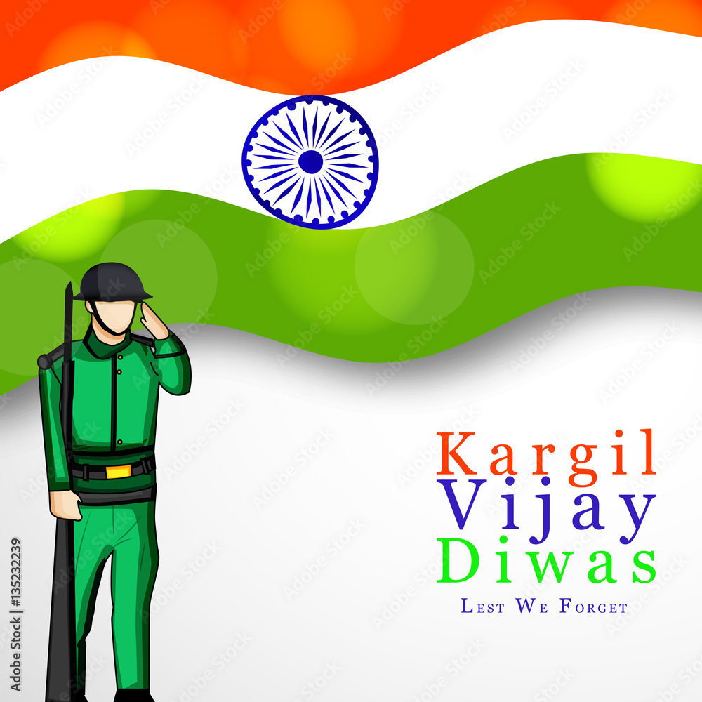 Kargil Vijay Diwas background. It is celebrated on 26 July every year ...