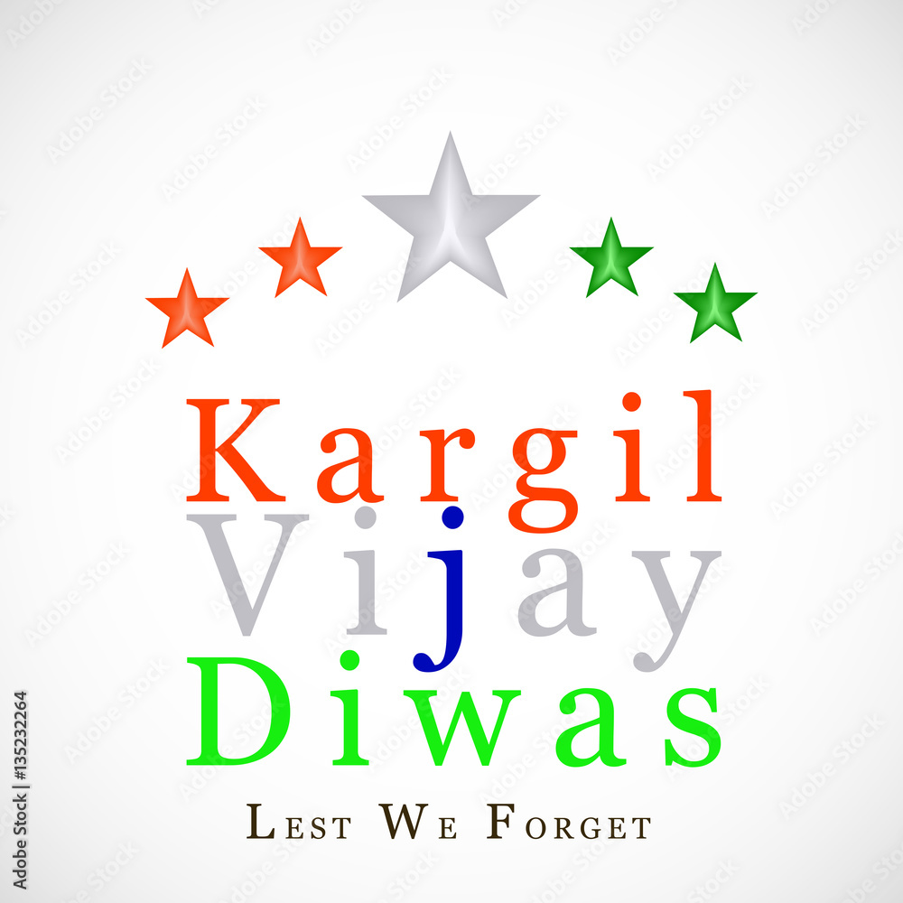 Kargil Vijay Diwas background. It is celebrated on 26 July every year ...