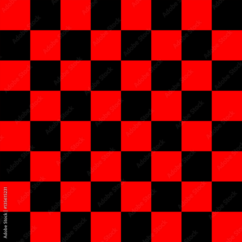 Black and Red Chess board 8 by 8 grid, High resolution background and ...