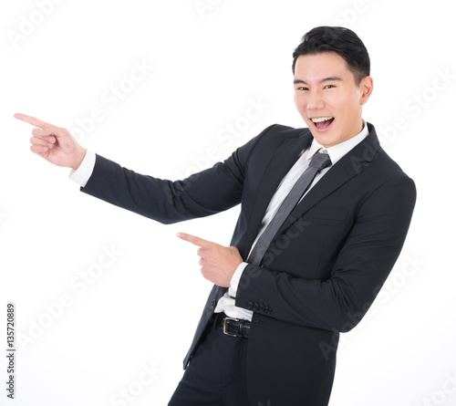 business man introduce Stock Photo | Adobe Stock