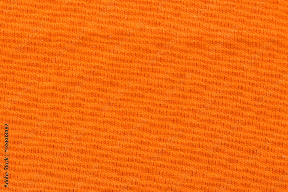 Orange fabric texture for background. Stock Photo | Adobe Stock