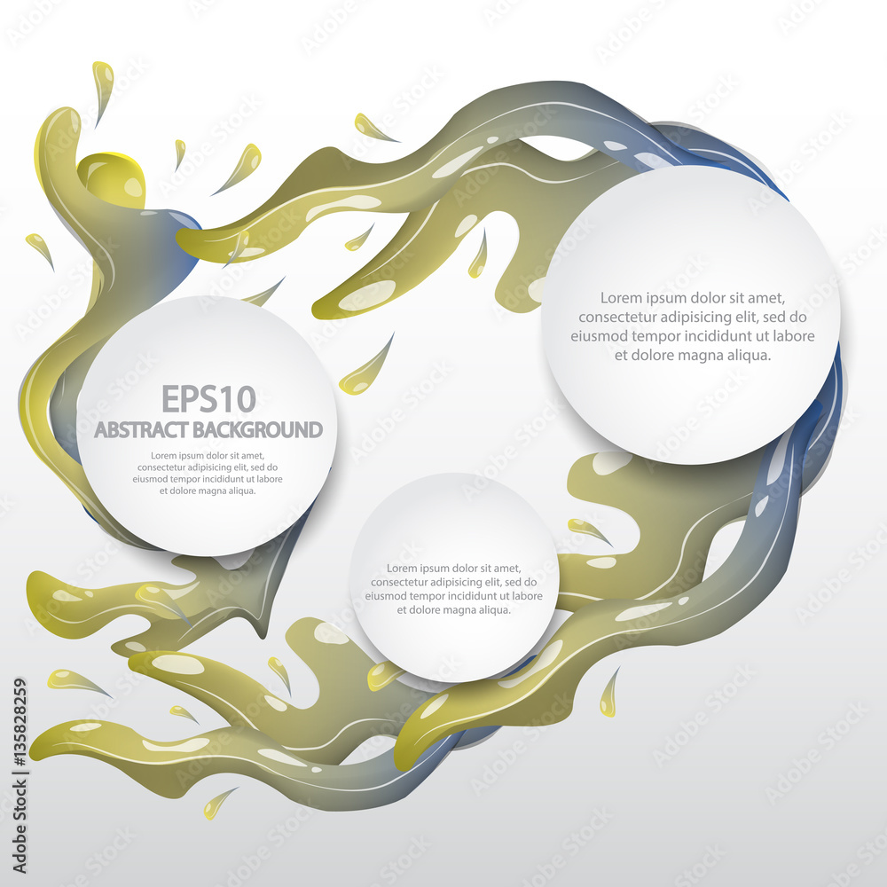 water background splash background Design Template,Vector Illustration ...