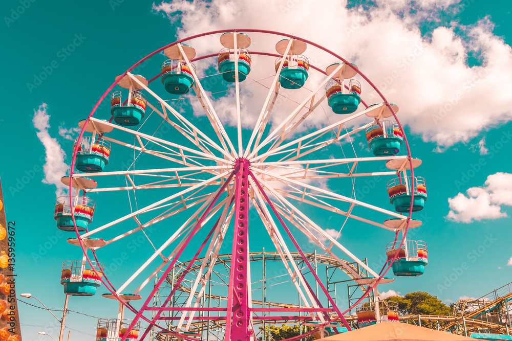 Ferris wheel Stock Photo | Adobe Stock