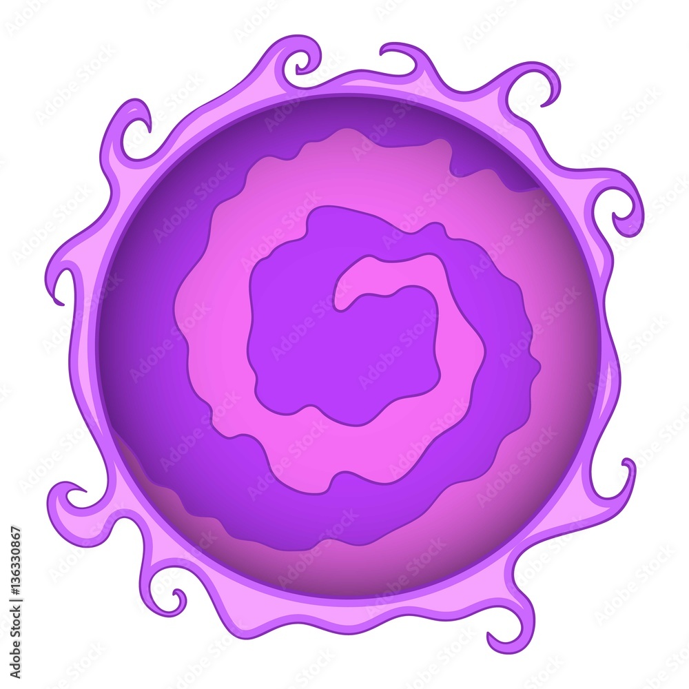 Purple planet icon, cartoon style Stock Vector | Adobe Stock Purple planet icon, cartoon style Stock Vector | Adobe Stock