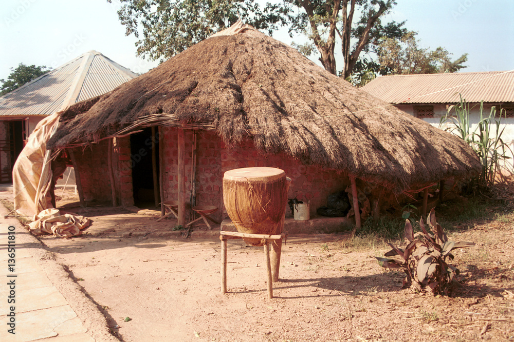 Buganda Royal tombs, Kampala, Uganda Stock Photo | Adobe Stock