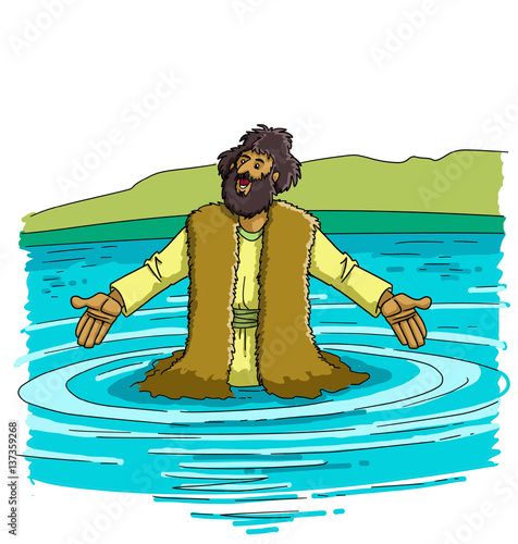 John the Baptist Stock Illustration | Adobe Stock